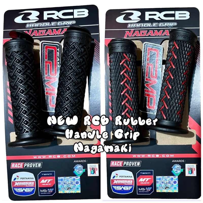 RCB Rubber Handle Grip Nagamaki for Installation mas Malaki yung Kanan, mas Maliit yung sa ...