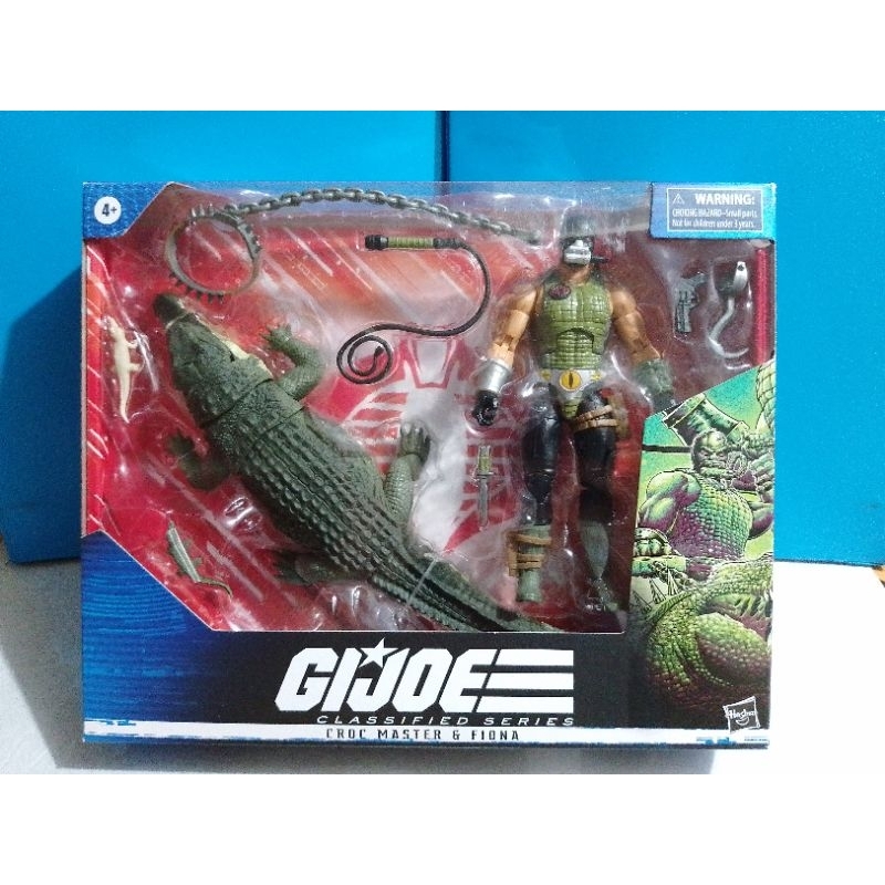 G.I. Joe Classified Series Croc Master & Fiona Action Figure | Shopee ...
