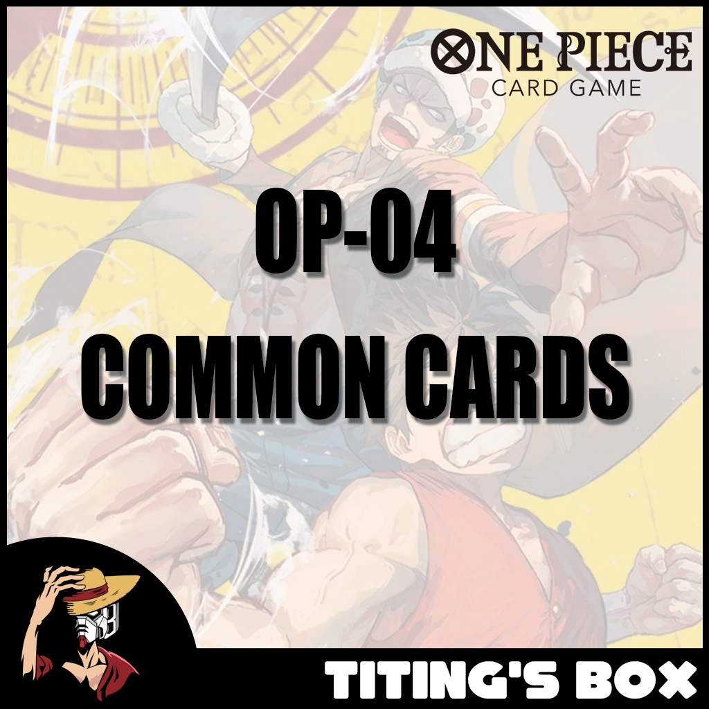 [JP] One Piece Card Game OP04 [C] Common Cards - OP-04 Kingdoms of ...