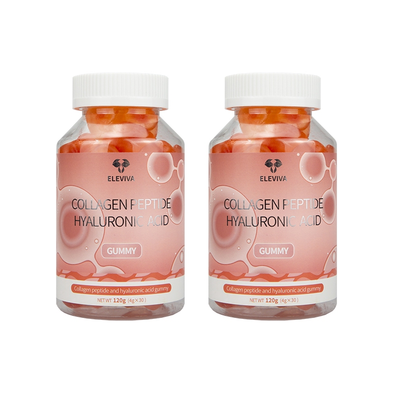 ELEVIVA Hyaluronic Acid Gummy With Collagen And Glutathione Glow ...
