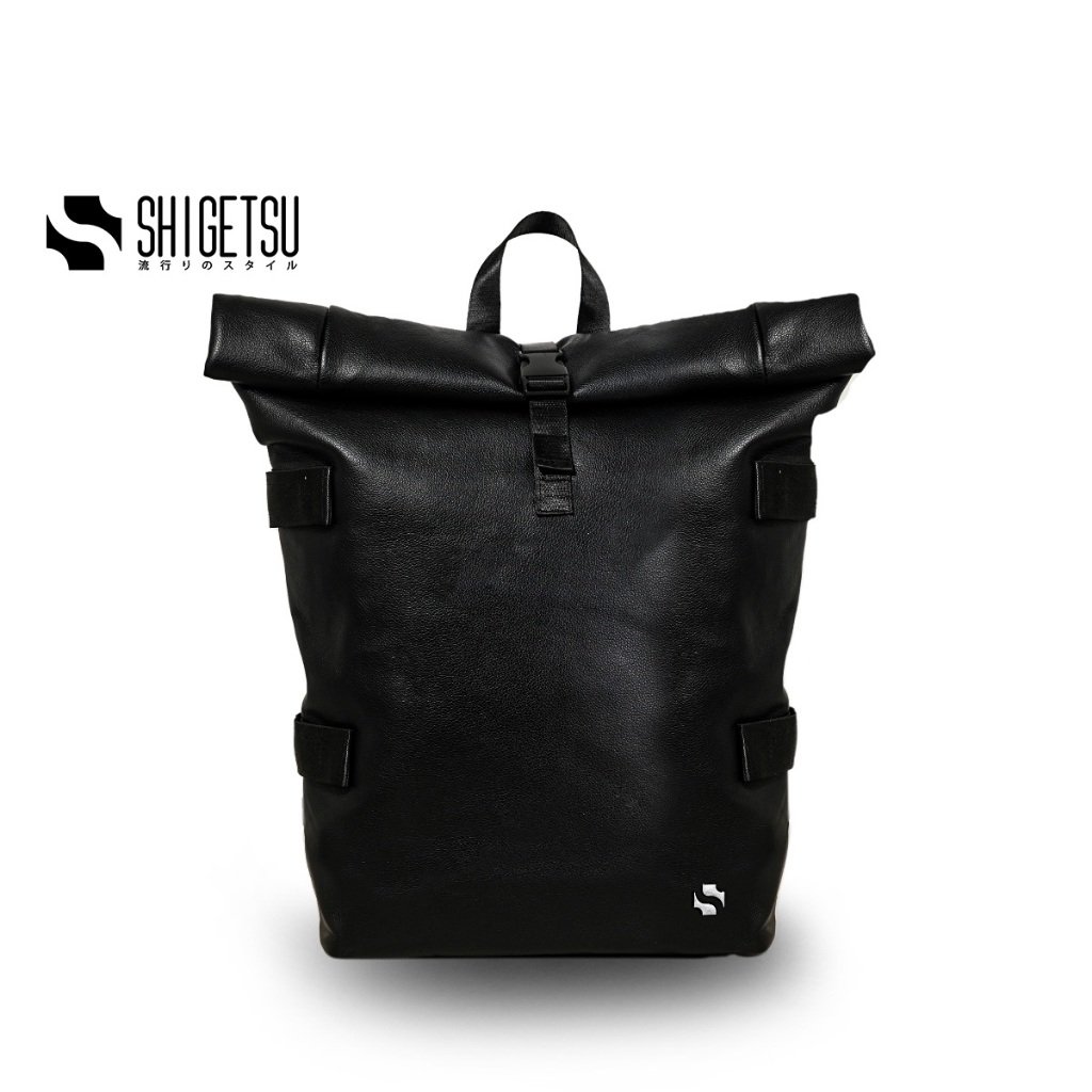 Shigetsu ASAKA Leather Backpack for Men 14 INCHES Backpack for School ...