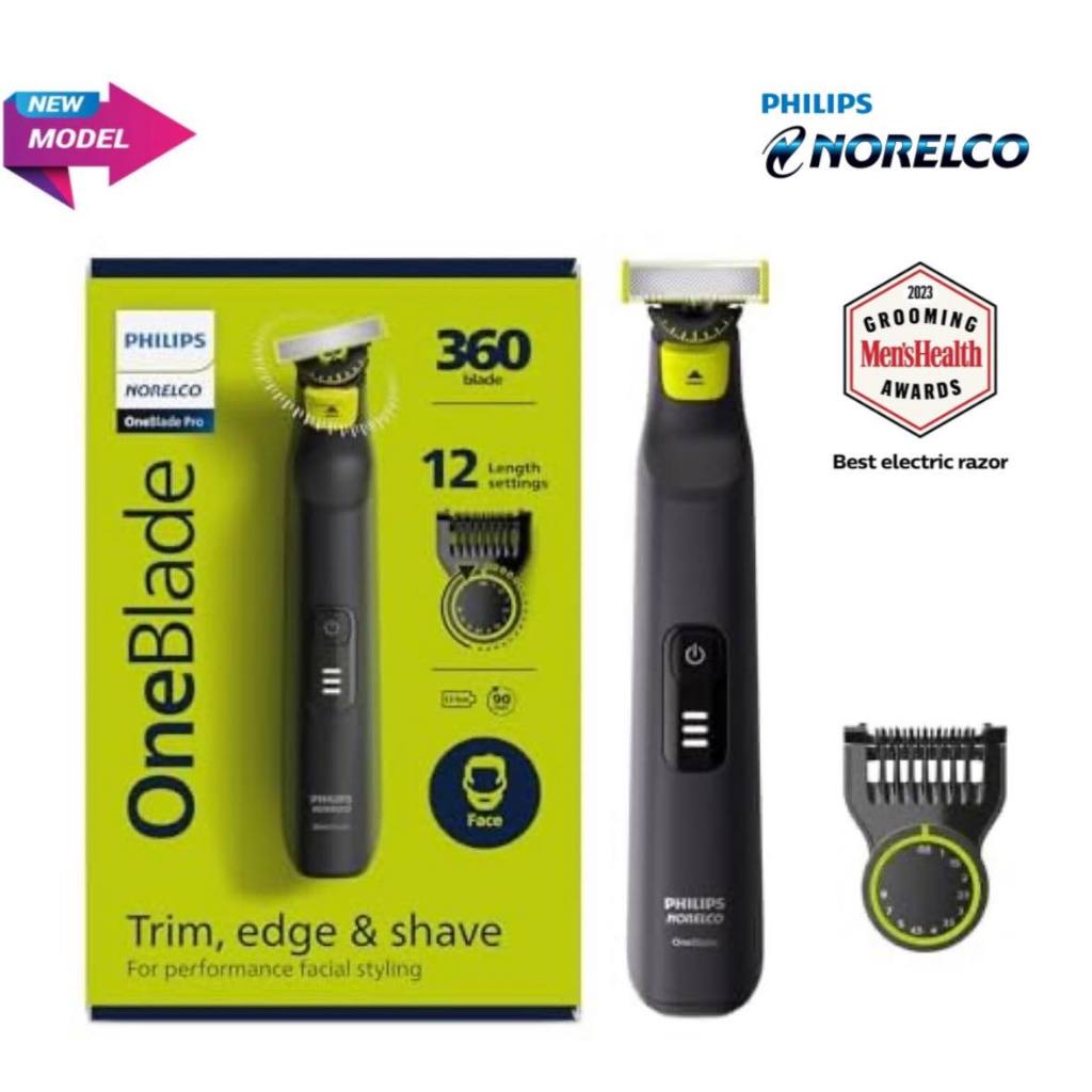 Philips Norelco OneBlade 360 Pro Hybrid Electric Trimmer, QP6531/70 ...