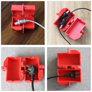 Plug Lock Box Industrial Plug Lock Lockout Box Household Appliances ...