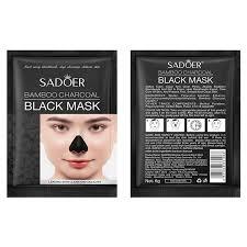 BAMBOO CHARCOAL BLACK MASK SACHET (SADOER) | Shopee Philippines
