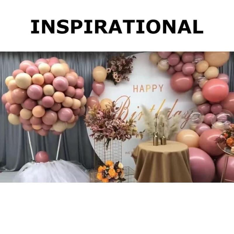 Retro Balloons Colors 12inches 100pcs Pack | Shopee Philippines