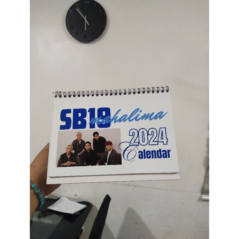 MAHALIMA DESK 2024 CALENDAR SB19 | Shopee Philippines