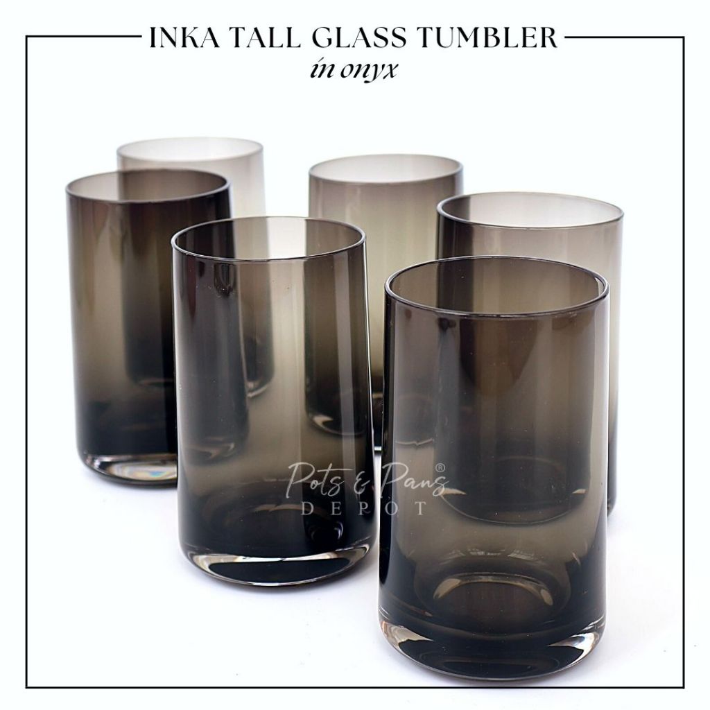 Inka Tall Glass Tumbler 450ml per pc | Shopee Philippines