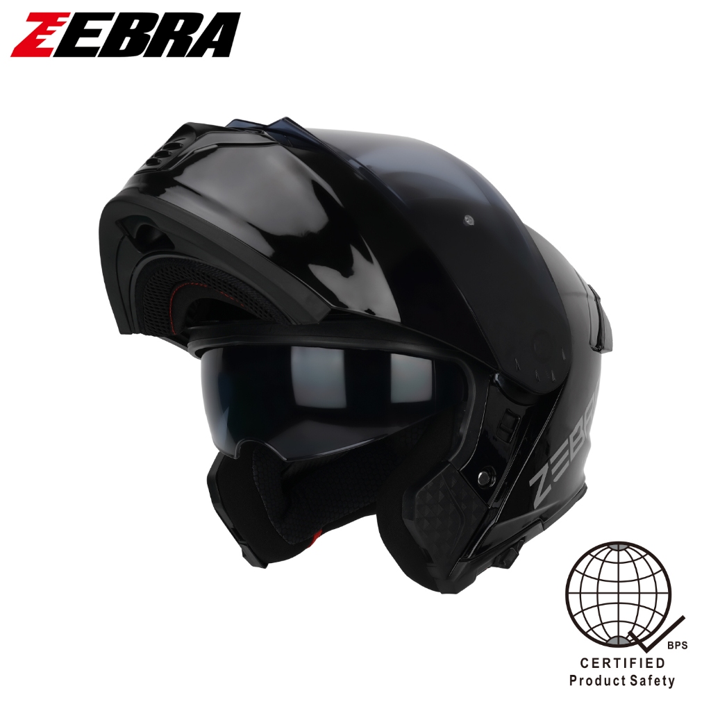Zebra full face modular helmet motorcycle dual visor with icc A113 ...