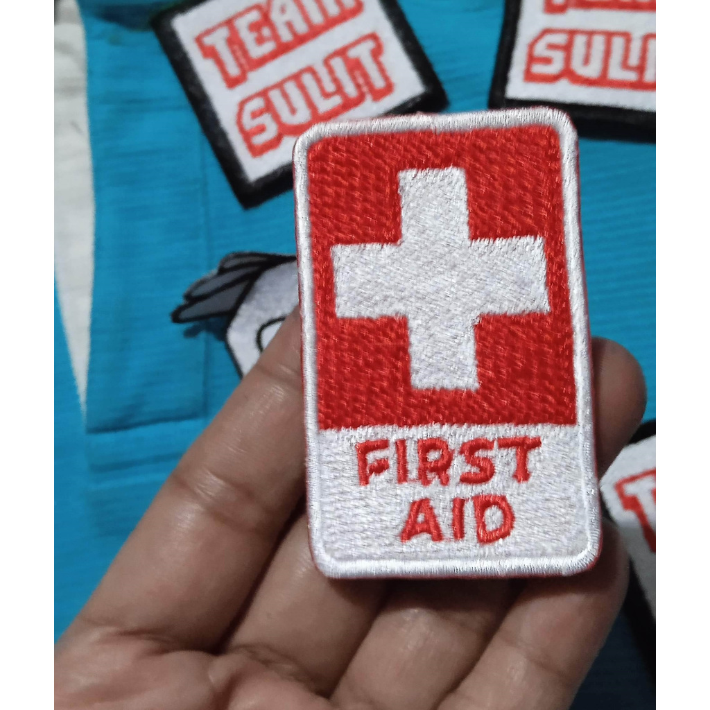 patch medic sign logo embroidery Occupational health and safety ohs ...