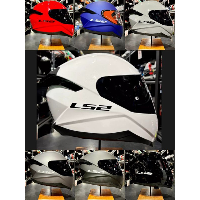 LS2 FF802 XV Flash MONO Fullface Singlevisor Helmet Free Clear visor ...