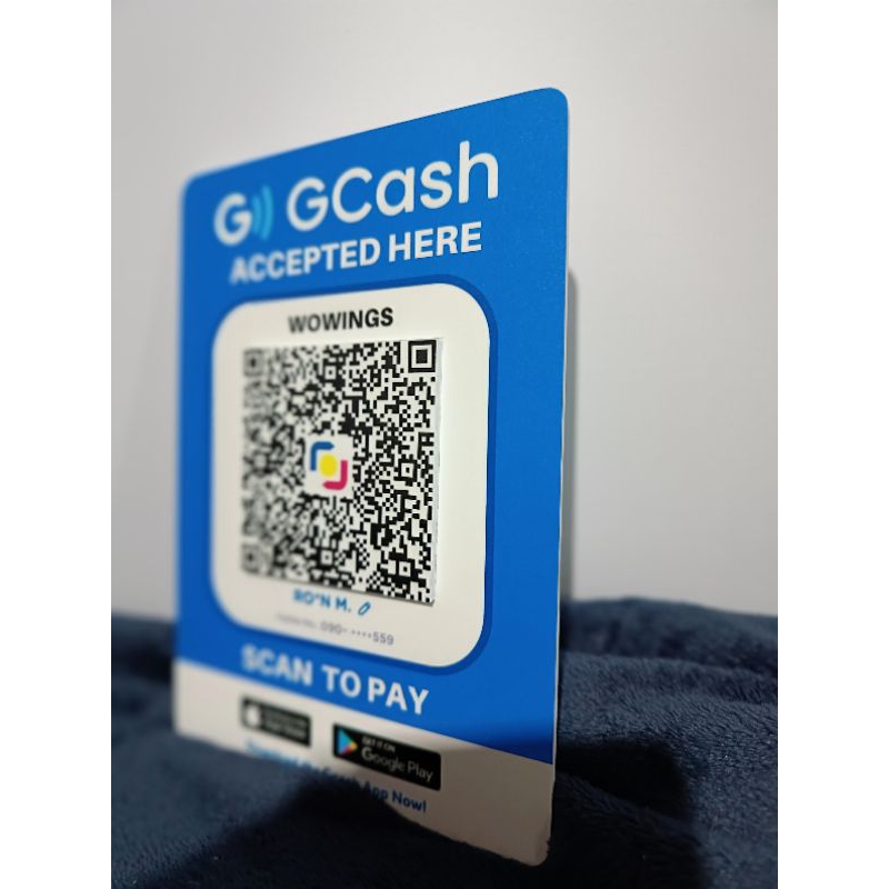 Embossed Qr code Standee | Shopee Philippines