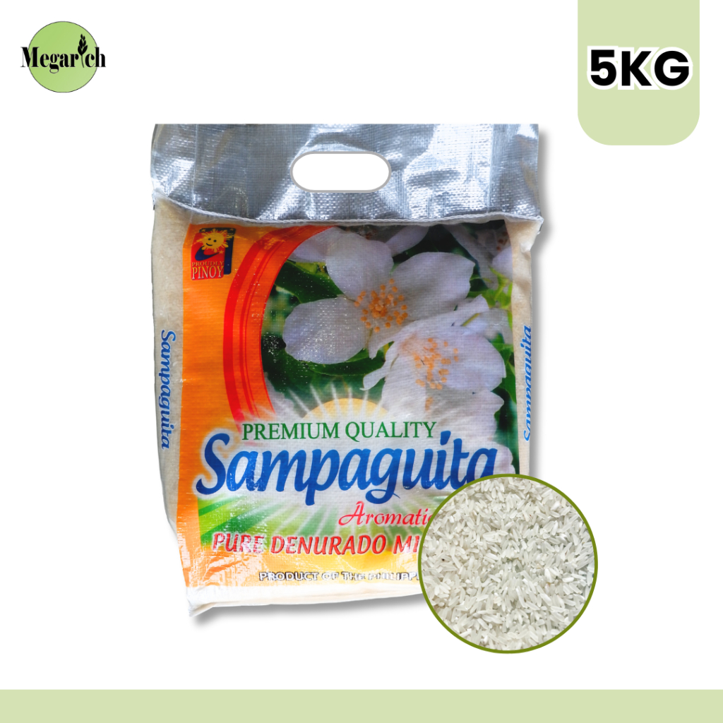 Sampaguita Pure Dinorado Rice 5kg | Shopee Philippines