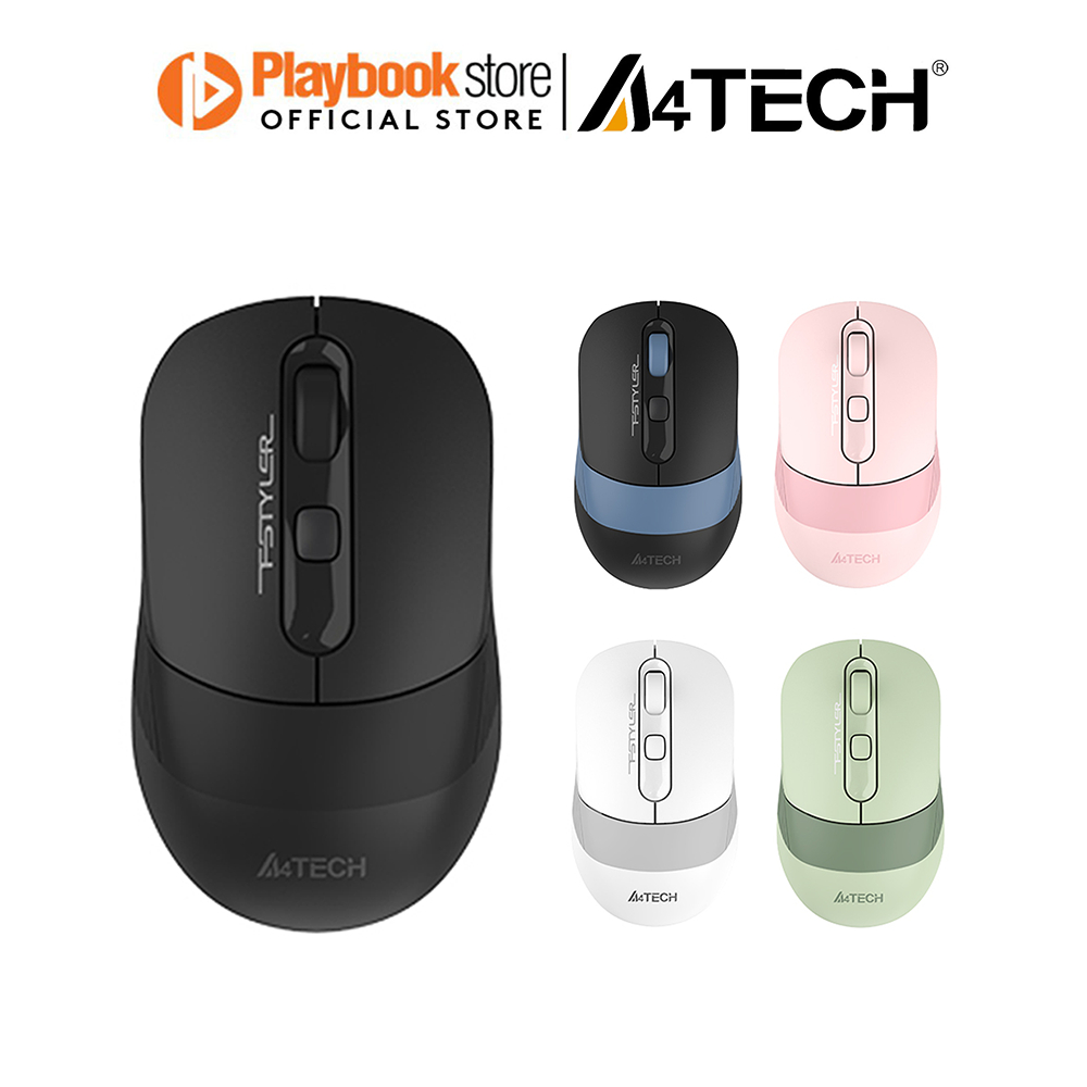 A4Tech Fstyler FB10C 1200/1600/2000/2400 DPI Dual Mode 2.4G Bluetooth ...