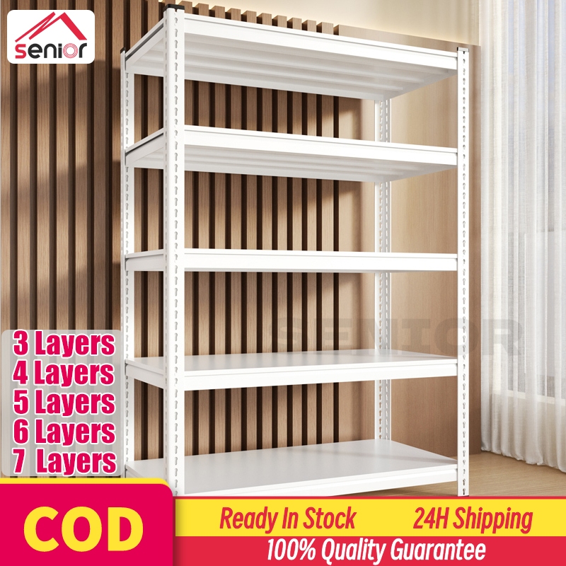 Metal Steel Rack Boltless Shelves Shelf 3-7 Layer Shelves Shelves ...