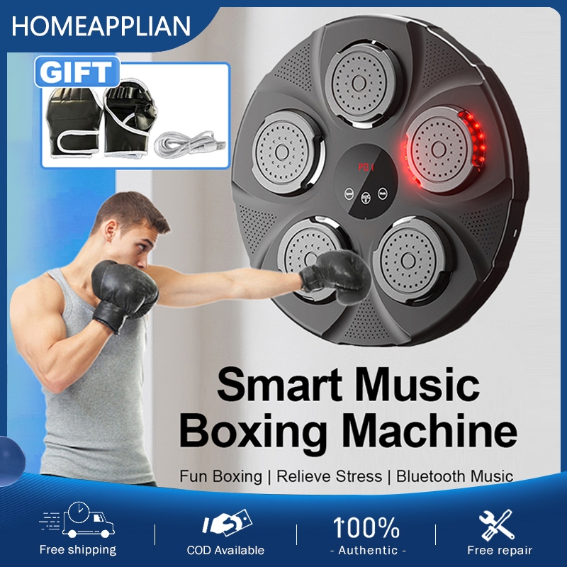 Electronic boxing machine smart music boxing machine with Bluetooth RGB ...