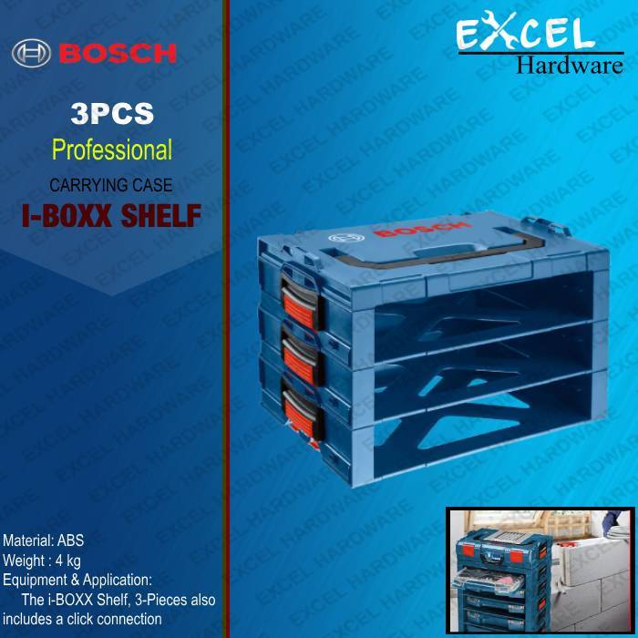 BOSCH Professional Mounting System I-Boxx Shelf 3PCS | Shopee Philippines