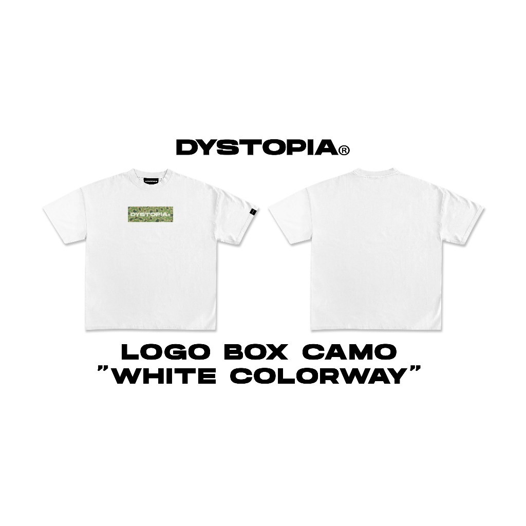 Dystopia® "Logo Box Camo" White Colorway | Shopee Philippines