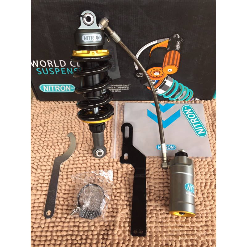 Nitron Monoshock for(Raider150fi/carb 285mm),(Winnerx,RS,Gtr150 230mm ...