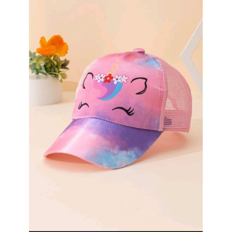 Cute Unicorn Cap for Kids Girl | Shopee Philippines