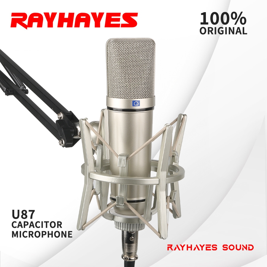 Rayhayes U87 Condenser Microphone Studio With Shockproof Frame Set ...