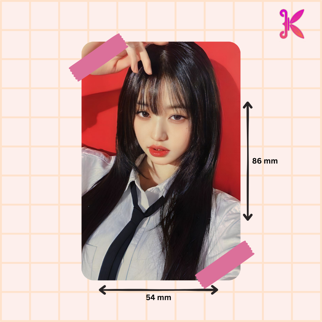 Ive Mine Tower Records Yujin Gaeul Rei Wonyoung Liz Leeseo Unofficial Fanmade Photocard | Shopee ...