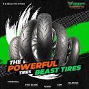 130/70-13 or 110/80-14 (TL) BEAST TIRE MOTORCYCLE TIRE " BEAST X3M DUAL ...