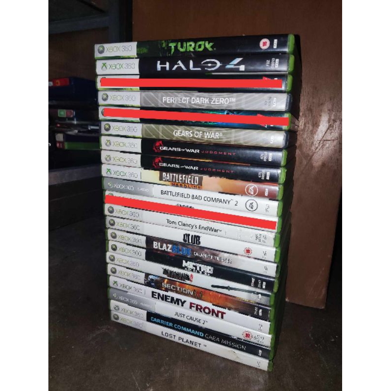 PAL Xbox 360 Games (Set A) | Shopee Philippines