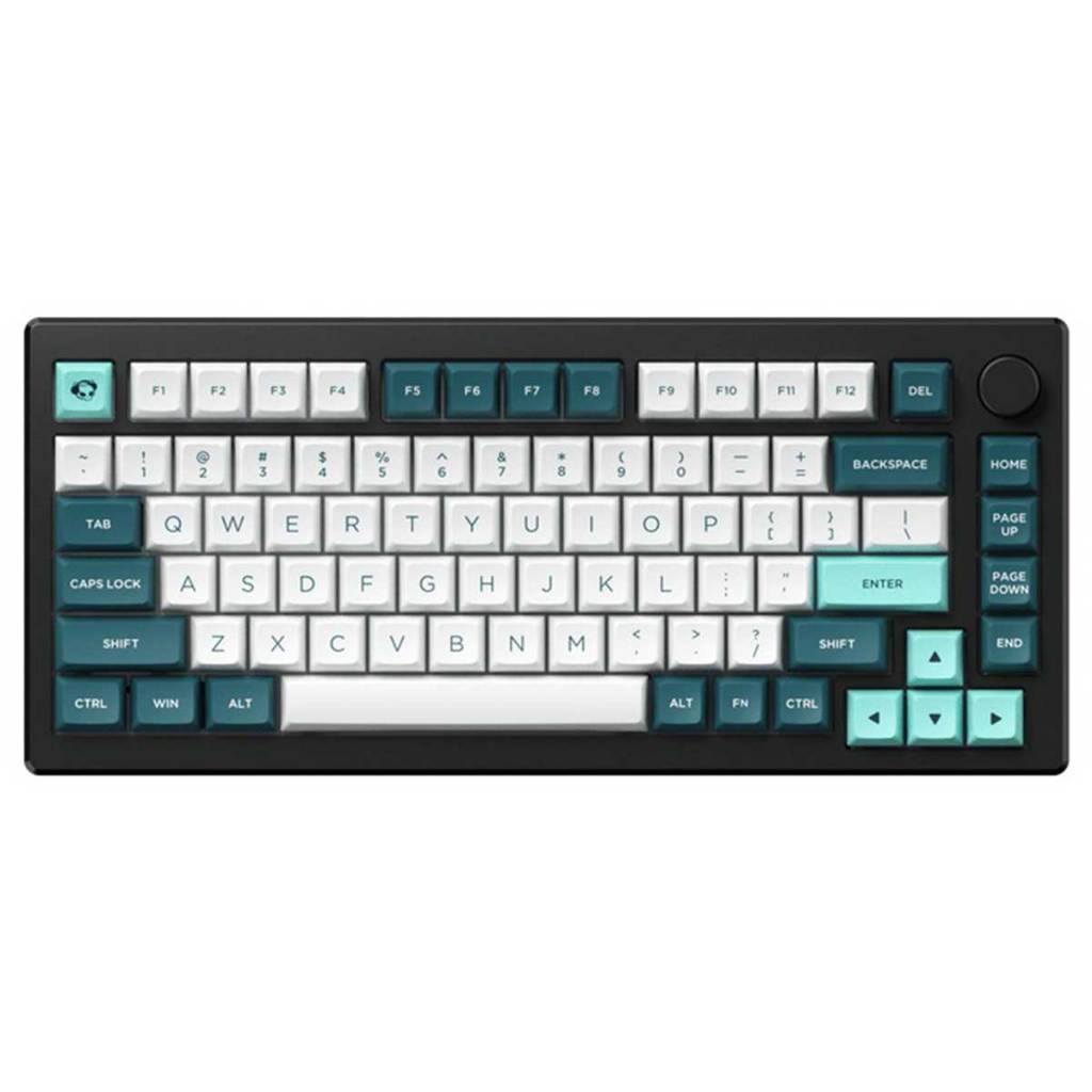 Akko MOD 007B HE DIY Kit With OSA Keycap Set 187-Key Black (Akko Cream ...