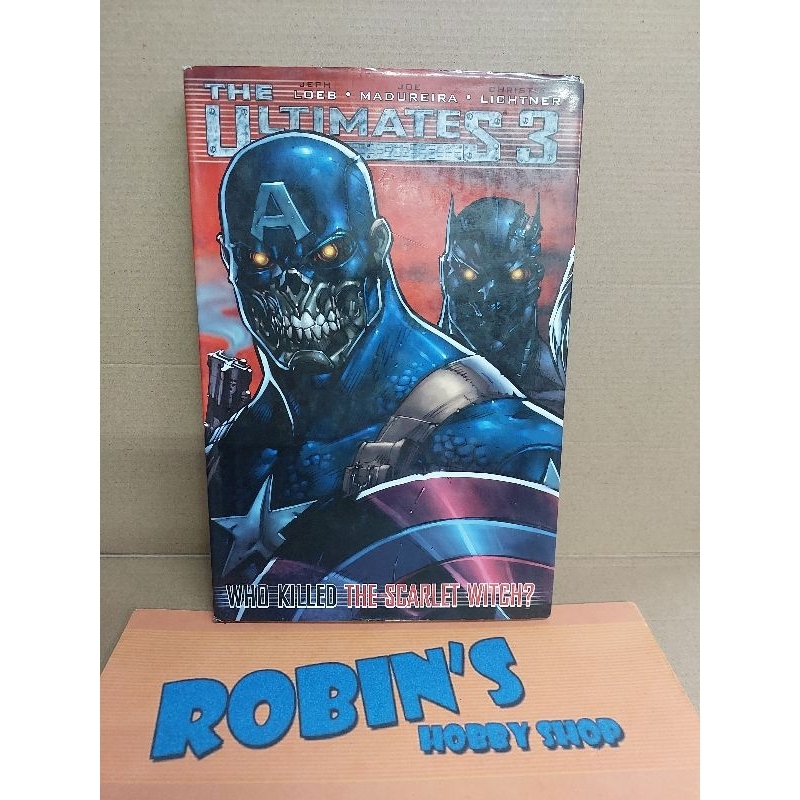 Marvel Comics The Ultimates 3 avengers Who Killed Scarlet Witch ...