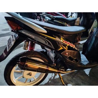 Mio Sporty/Soulty Replica Pro "Decibel Killer" Power Pipe(Stock-160cc ...