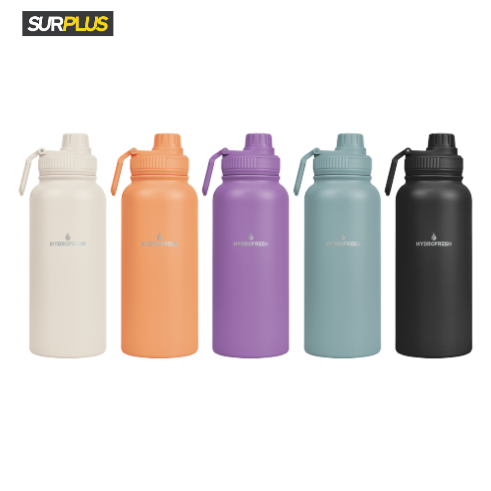 Surplus Hydrofresh Stainless Steel Tumbler with Sporty Handle 1L ...