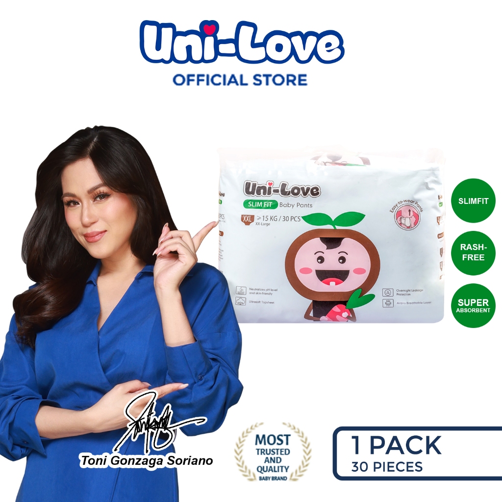UniLove Slim Fit Baby Pants 30's (XX-Large) x1 | Shopee Philippines