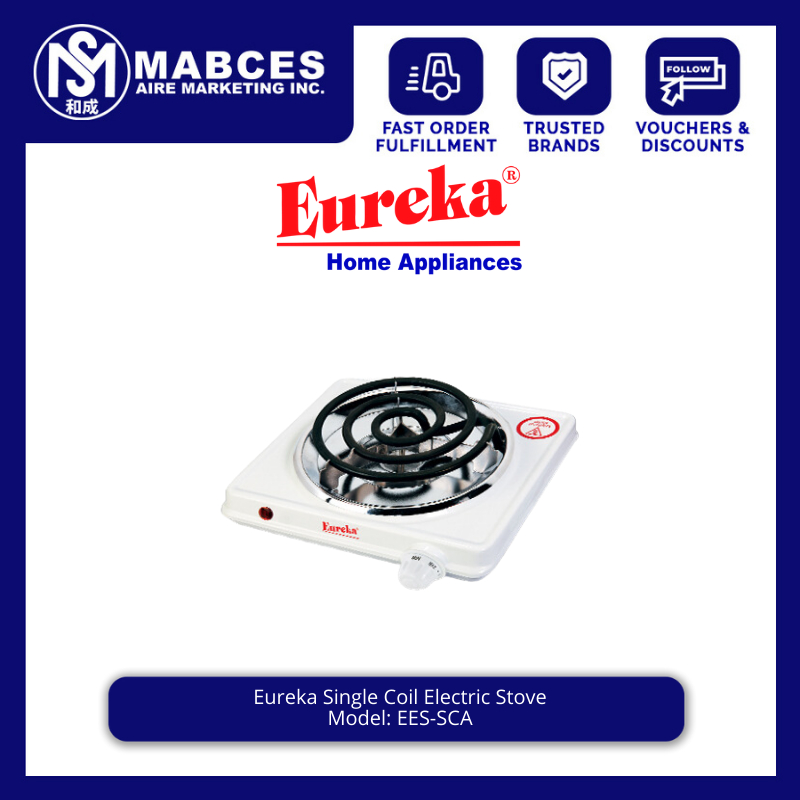 Eureka Single Coil Electric Stove EES-SCA | Shopee Philippines