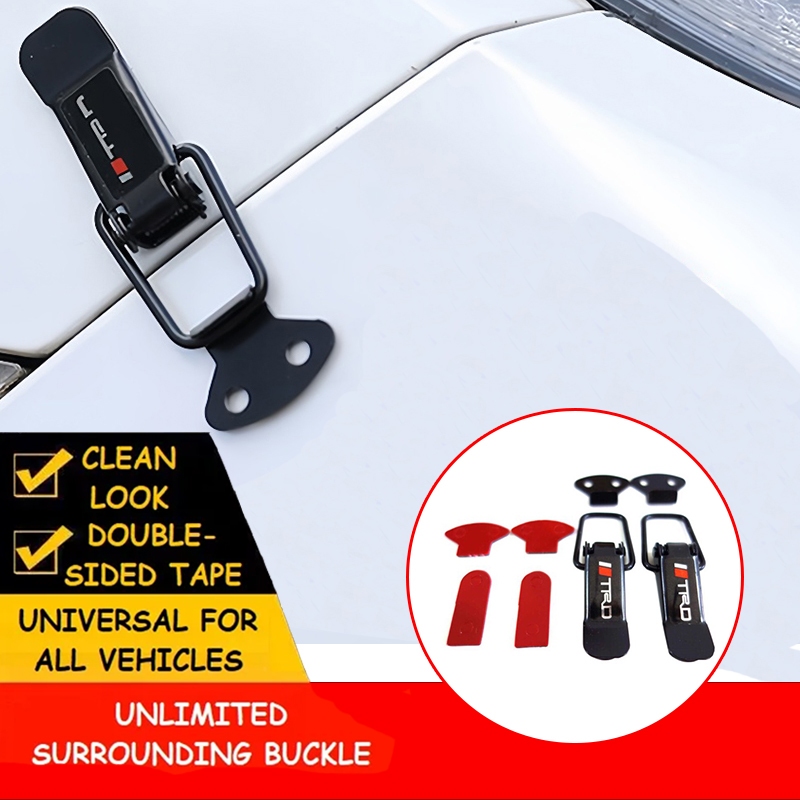 2 Pcs Car Fastener Bumper Clip Security Universal Car Accessories ...