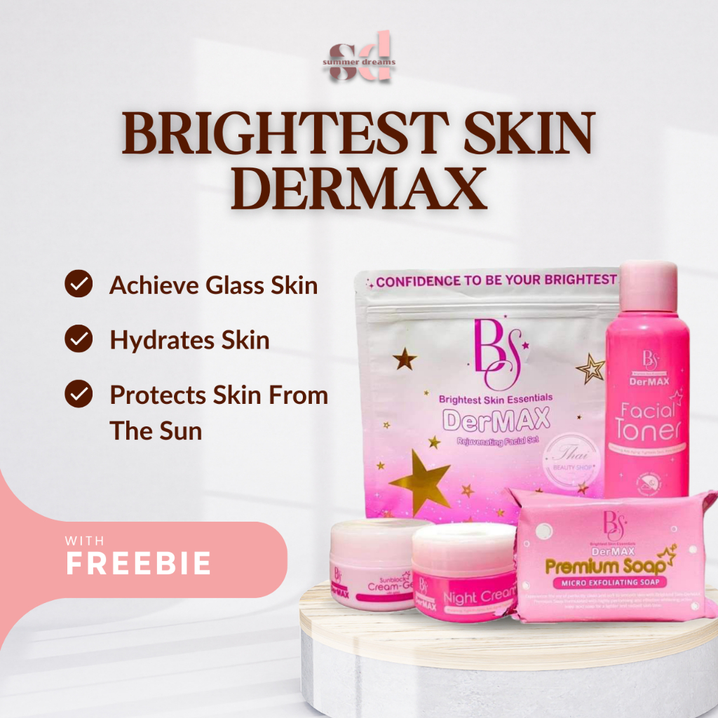 BRIGHTEST SKIN Dermax Rejuvenating Facial Set for Pimple Remover and ...