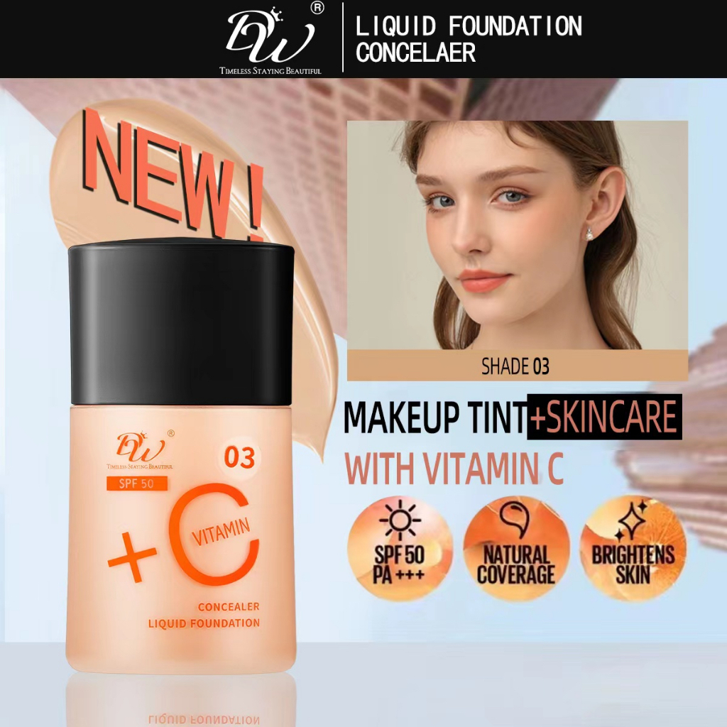 DW Fresh Tint with Vit C - Skin Tint, Sunscreen SPF 50PA+++, BB Cream ...