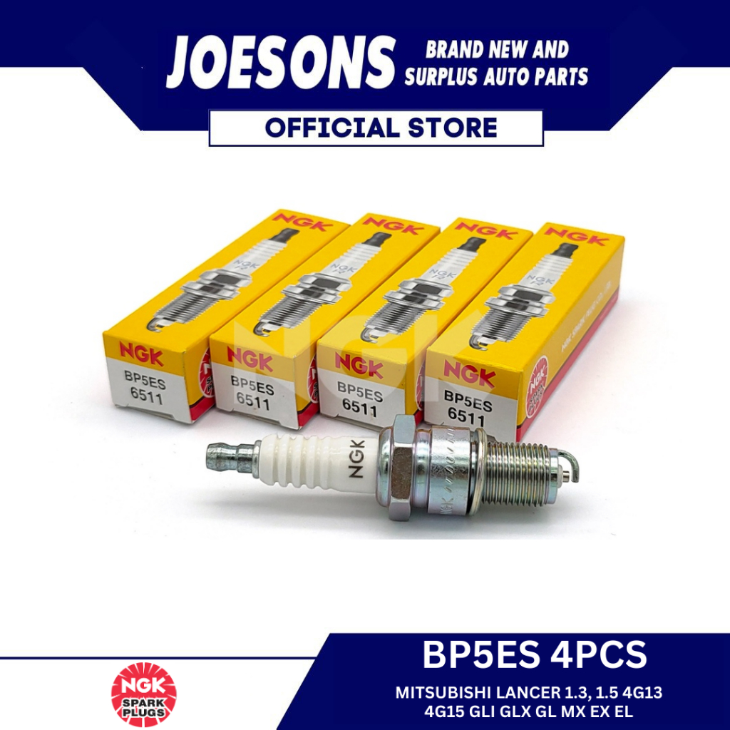 BP5ES 4PCS STANDARD SPARK PLUG FOR MITSUBISHI LANCER 1.3 1.5 4G13 4G15 ...