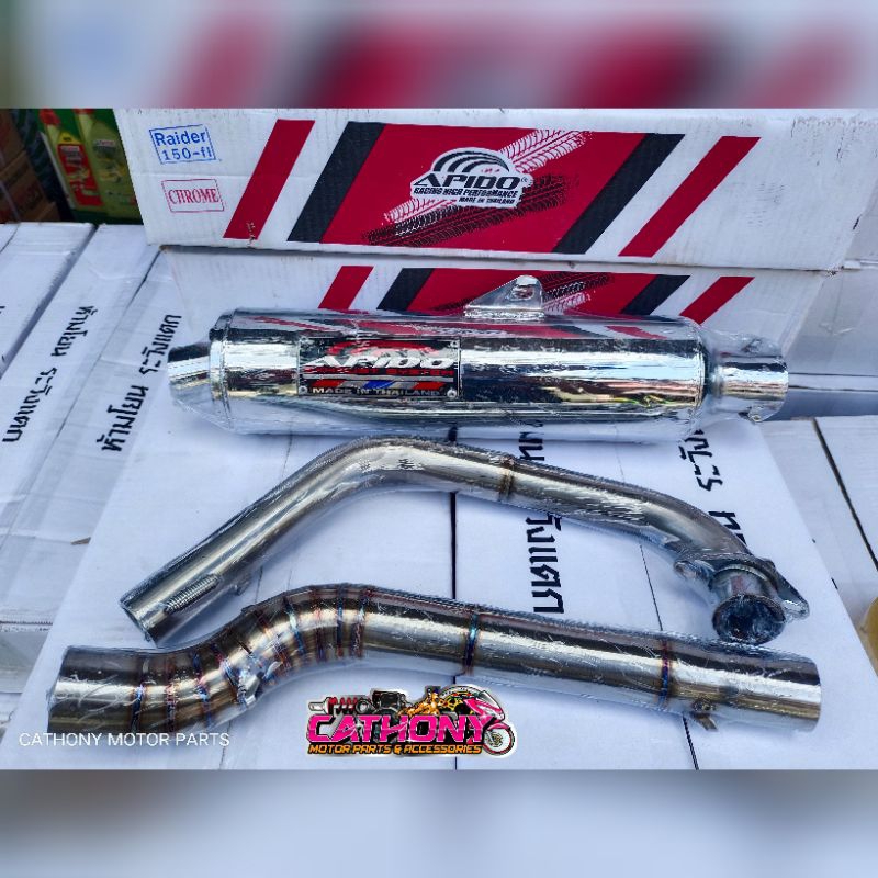 APIDO PIPE V4 RAIDER150 Fi CHRONE | Shopee Philippines