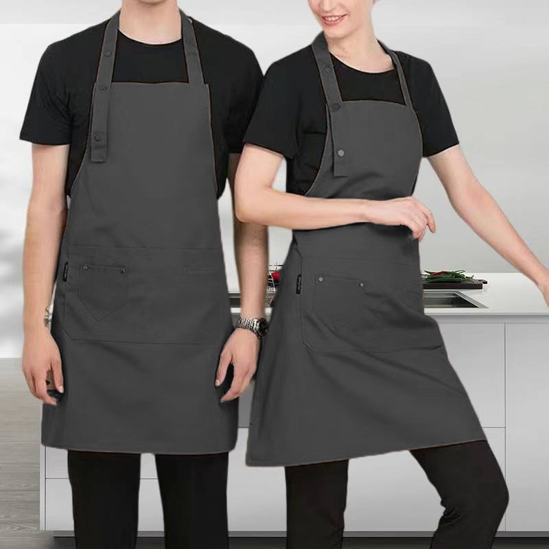Quality Waterproof Canvas Apron for Women and Men Adjustable kitchen ...