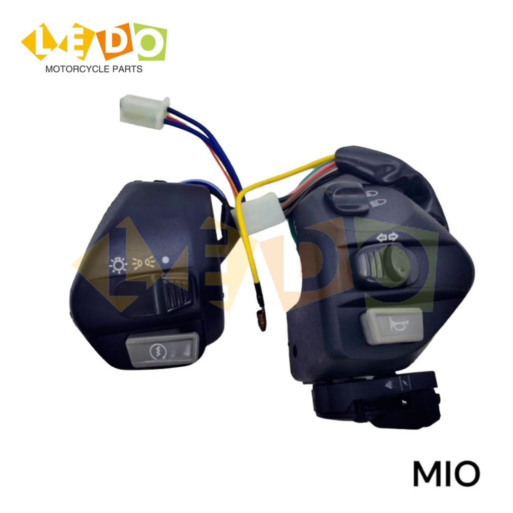 MOTORCYCLE HANDLE SWITCH SET LEFT AND RIGHT MIO | Shopee Philippines