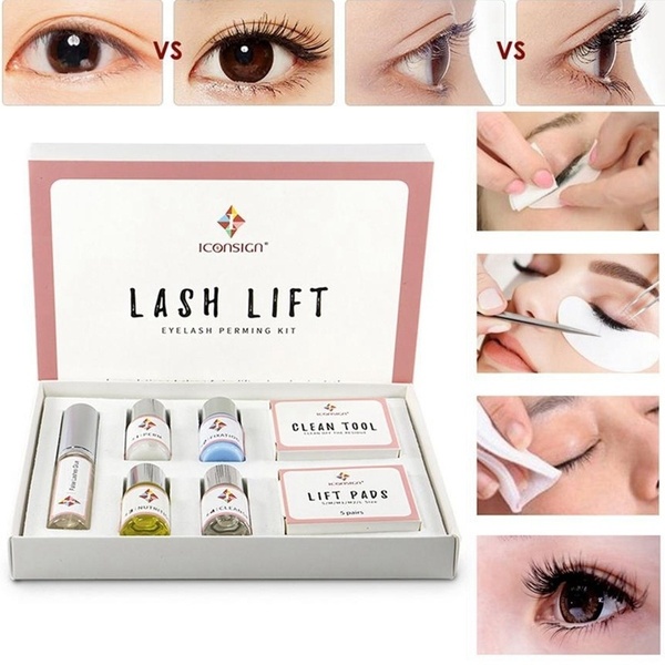 Iconsign Lashlift Eyelash Perming Kit Lash Lifting Perm Set with Y ...