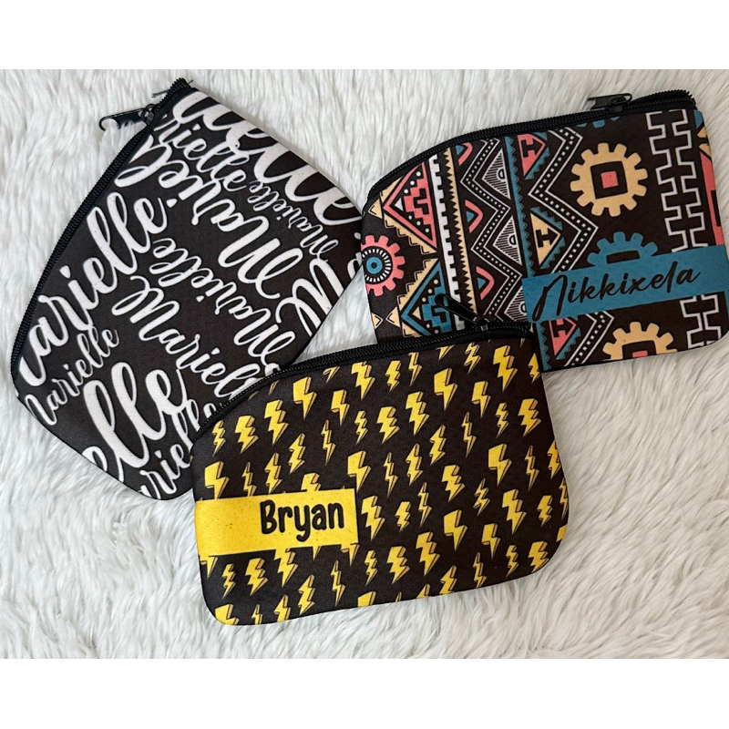 PERSONALIZED PURSE CUSTOMIZED POUCH | Shopee Philippines