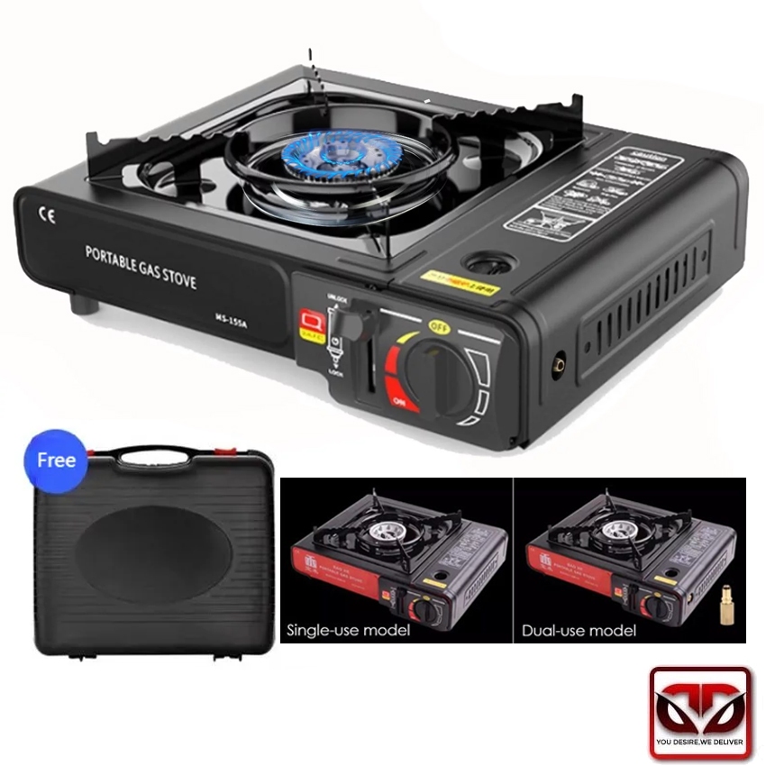 Portable Butane Stove Ignition Gas Stove Cassette Furnace With Case ...