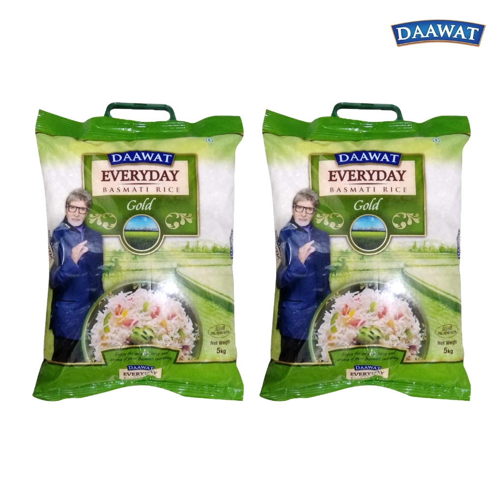 10kg Daawat Everyday Basmati Rice Gold (white & long) | Shopee Philippines