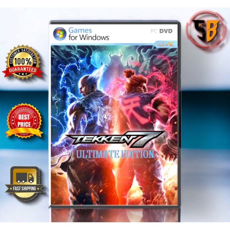 PC Laptop Video Game, Tekken 7, Ultimate Edition, +DLCs, Windows OS ...
