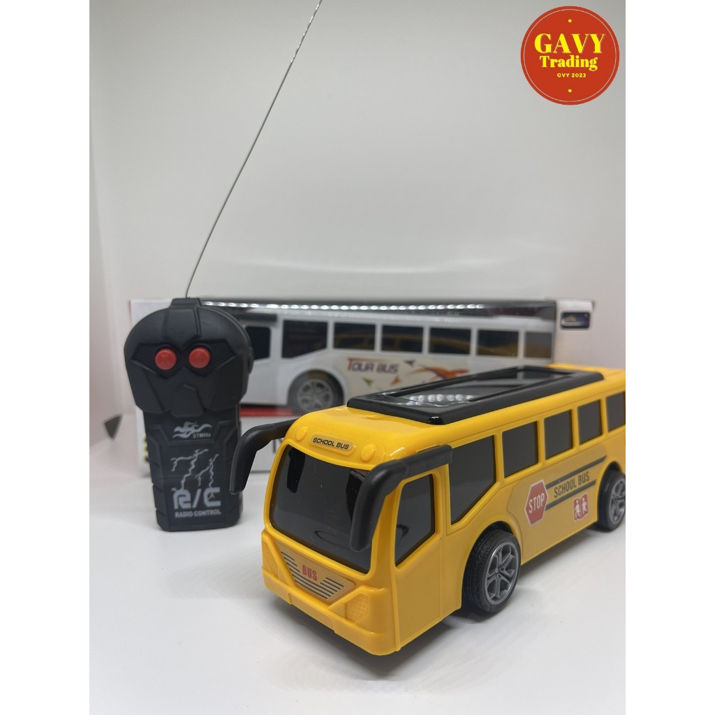 Remote Control Bus Vehicle with Lights and Sounds | Shopee Philippines
