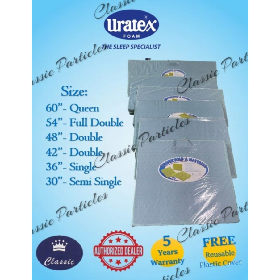 Uratex Tri-Fold 2" Thick All size 100% Uratex Product | Shopee Philippines