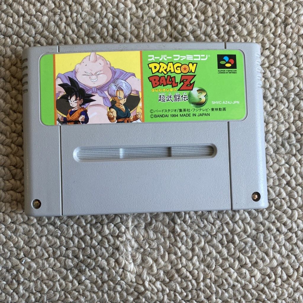 SNES SFC Dragon Ball Z 3 Super Butoden Japan Cart Only | Shopee Philippines