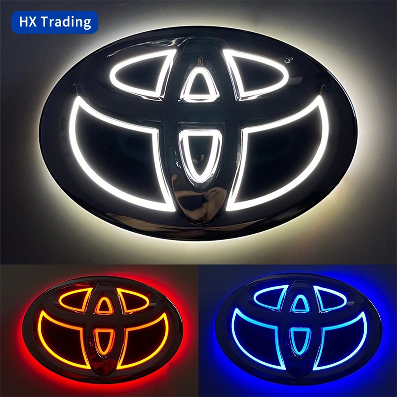 Toyota LED 5D Luminous LOGO/Vioss/Corolla/Camry/Prado/Hilux/Fortuner ...