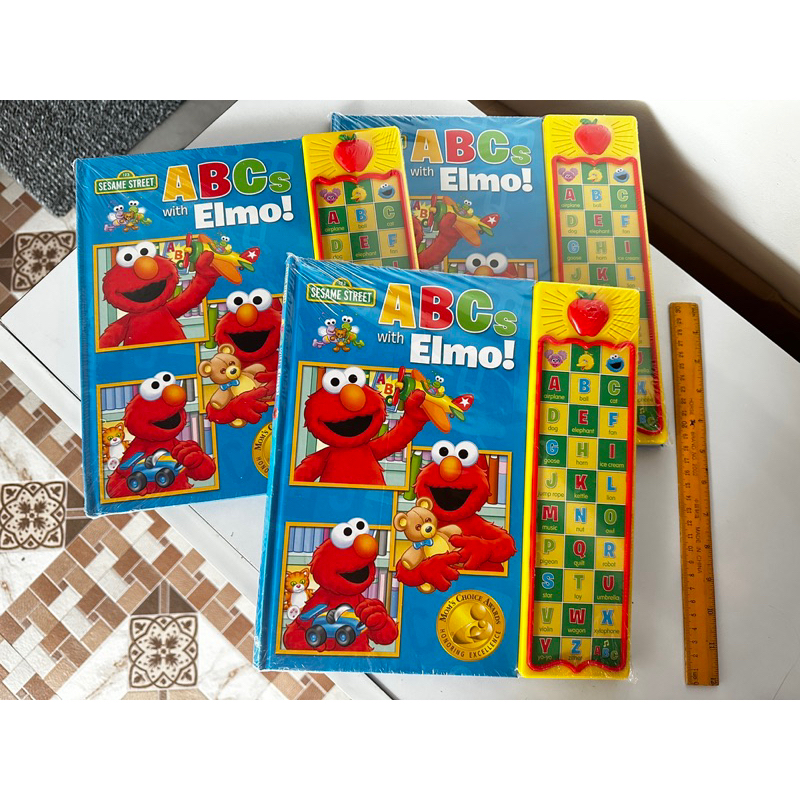 ABCs WITH ELMO GIANT SOUND BOOK | Shopee Philippines